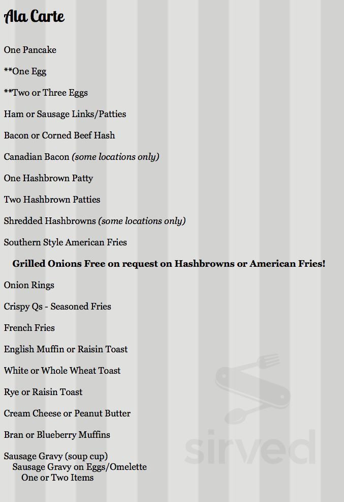 Menu - Georgetown Twp MI's New Beginnings Restaurant | Sirved