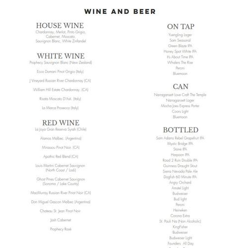 Adrak 2 Indian Cuisine And Bar menu in Westerly, Rhode Island, USA