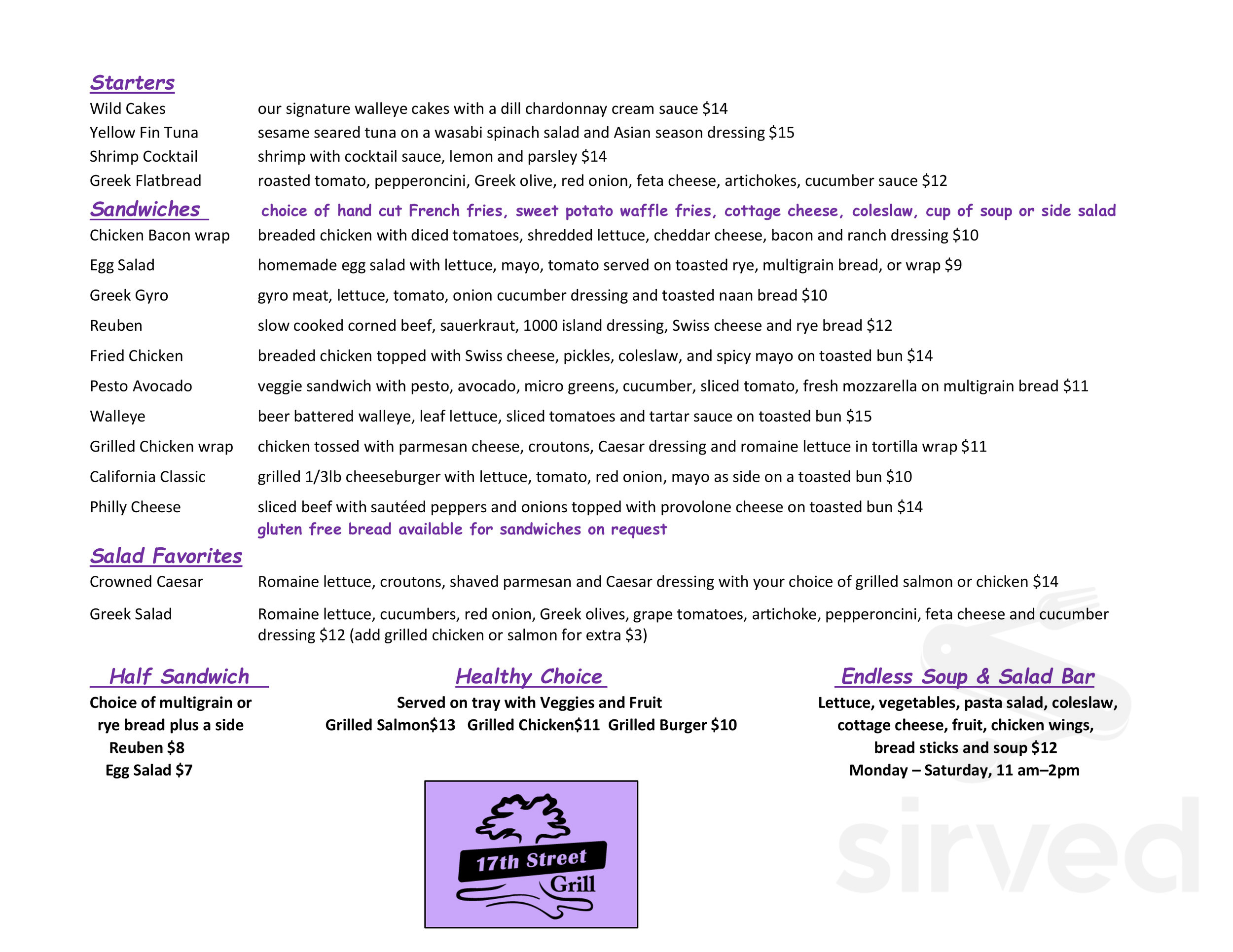 Timberlake Lodge Hotel & Restaurant menus in Grand Rapids, Minnesota ...