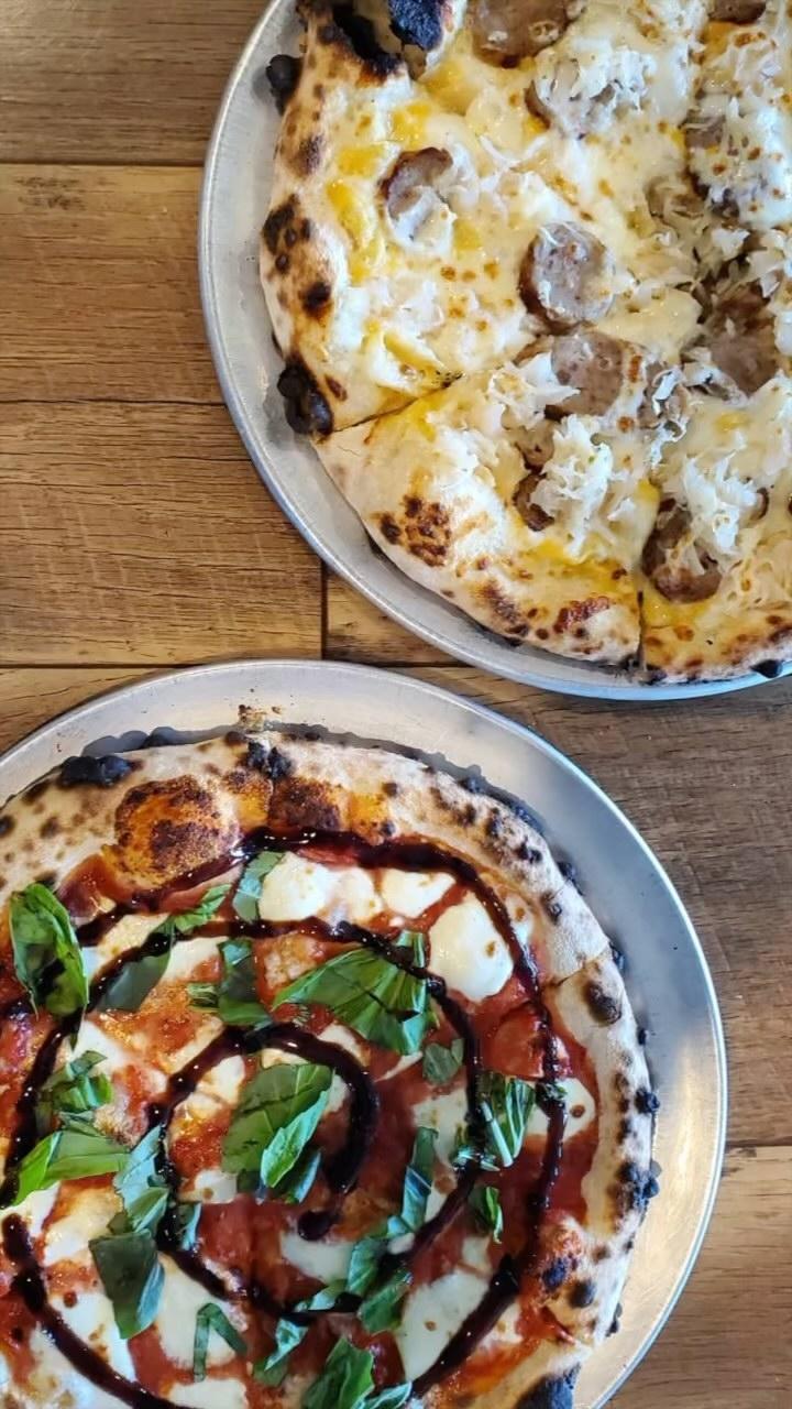 Urban Pie menu in Cedar Falls, Iowa, USA