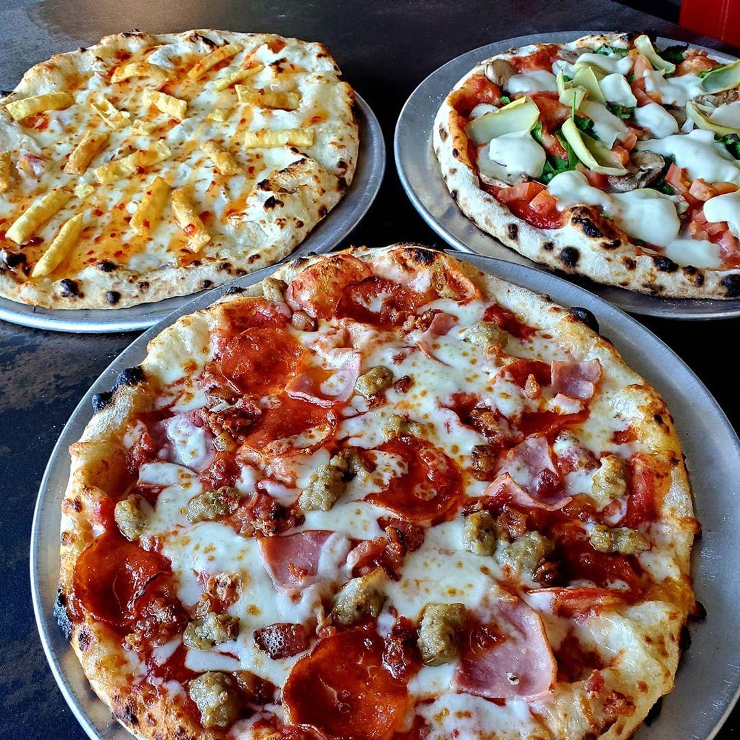 Urban Pie menu in Cedar Falls, Iowa, USA