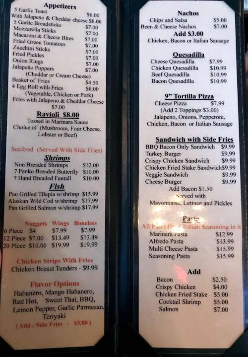 Deol Bar II At Culebra Alamo Ranch menu in San Antonio, Texas, USA