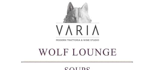 Menu for Varia in Norfolk, VA | Sirved