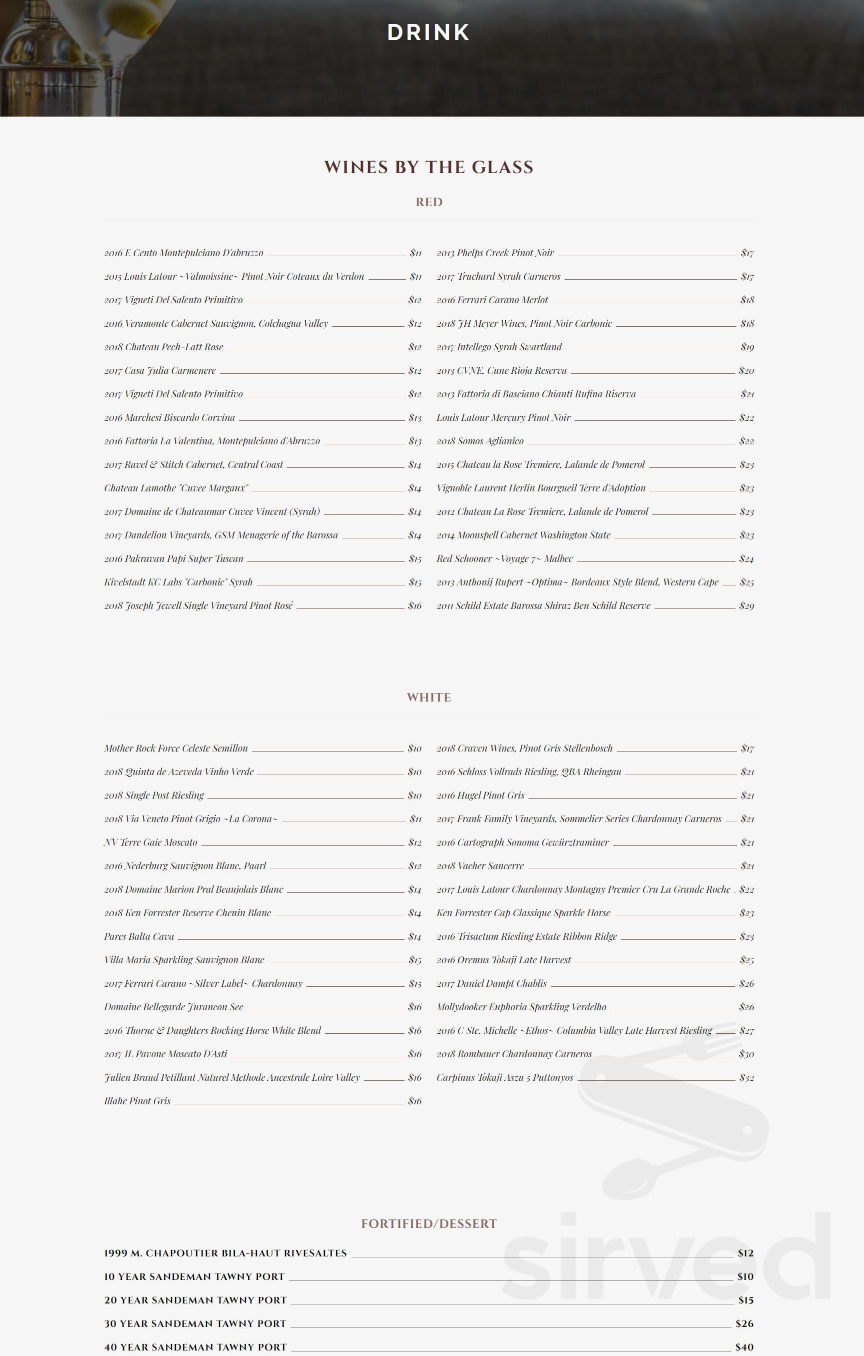 Mary's Vine menus in Rankin, Pennsylvania, United States