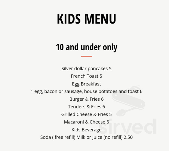 Cafe Bellini menu in Petaluma, California, USA