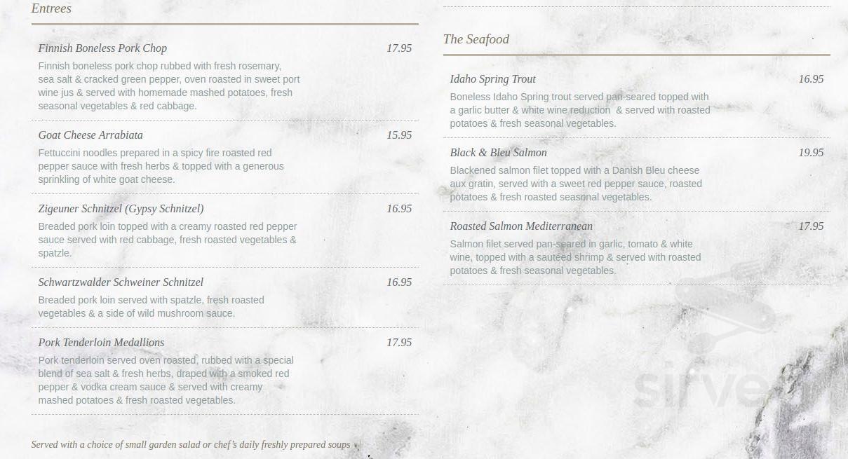 Al's Cafe & Creamery menu in Elgin, Illinois, USA