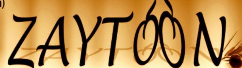 Zaytoon menu in Las Vegas, Nevada, USA