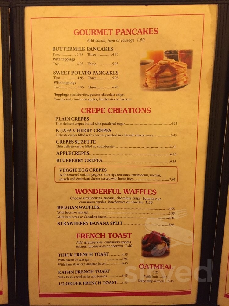 Flapjacks menus in Safety Harbor, Florida, United States