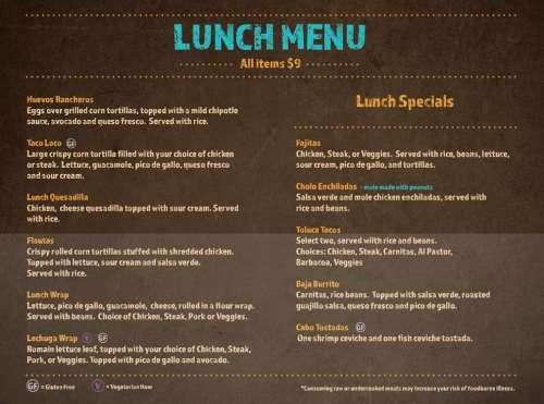 Condesa Restaurante Mexicano Warwick menu in West Warwick, Rhode Island ...