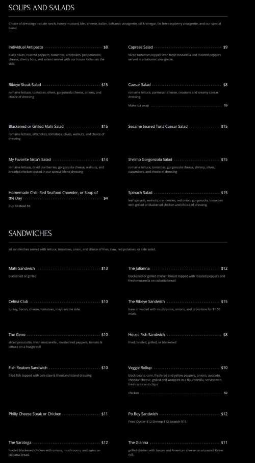 The Hive Waterfront Restaurant & Tiki menu in Lantana, Florida, USA