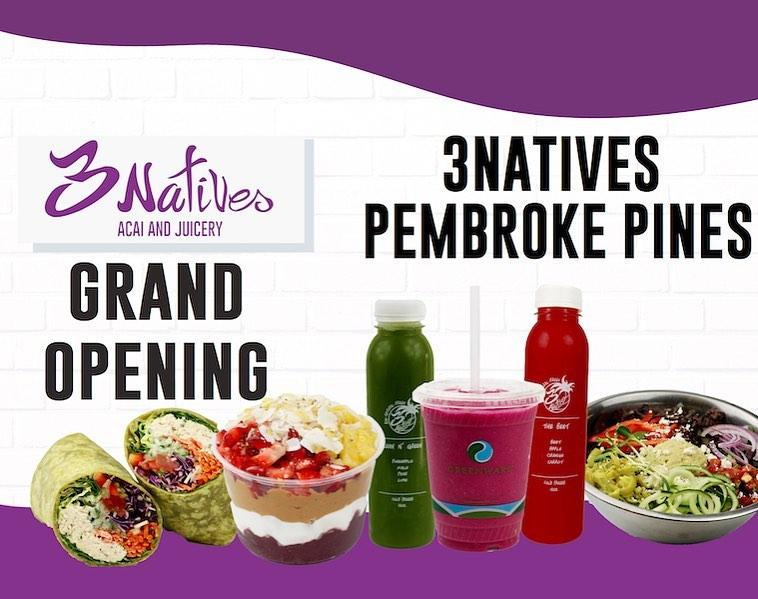 3 Natives menu in Tequesta, Florida, USA