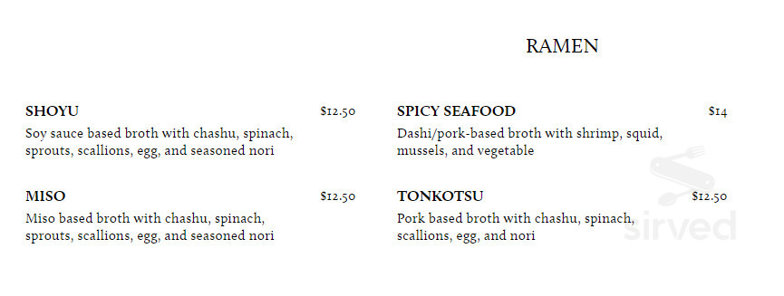 KIYOMI menu in Chicopee, Massachusetts, USA