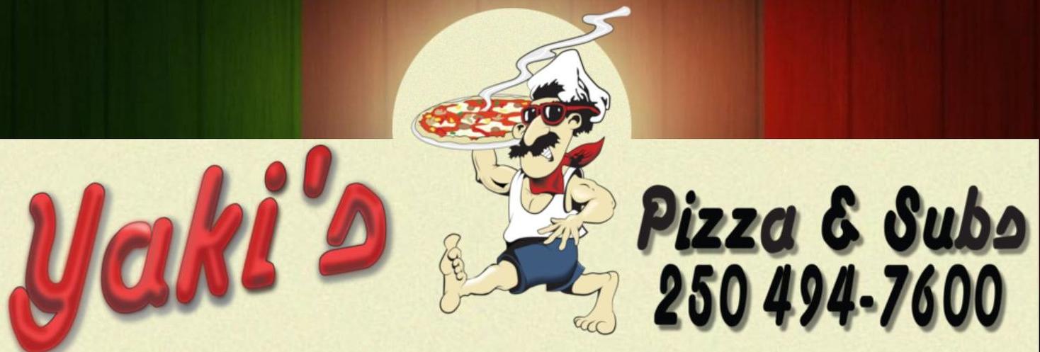 Menu for Yaki's Pizza & Subs in Summerland, BC | Sirved