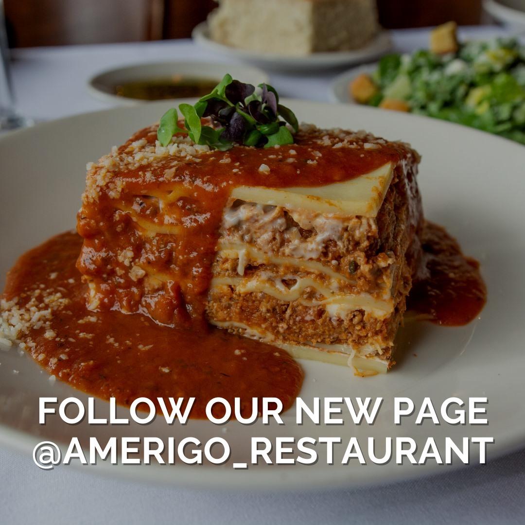 Amerigo Italian Restaurant menu in Huntsville, Alabama, USA
