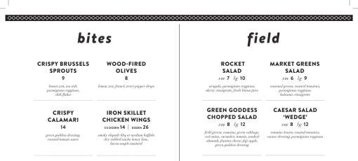 Menu for The Rec Room at Brentwood in Burnaby, BC | Sirved