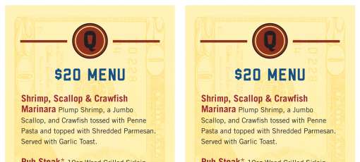Menu for Quigley's Pint & Plate in Pawleys Island, SC | Sirved