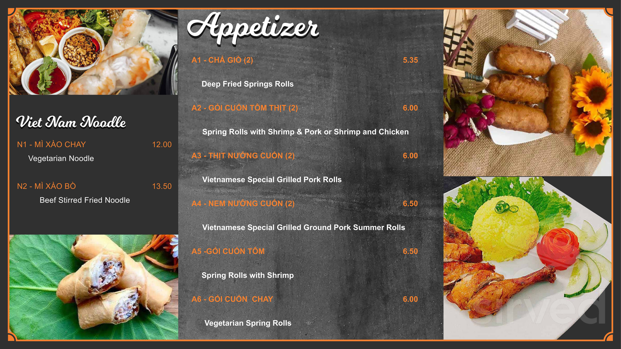 BonBon Tea menu in Harrisburg, Pennsylvania, USA