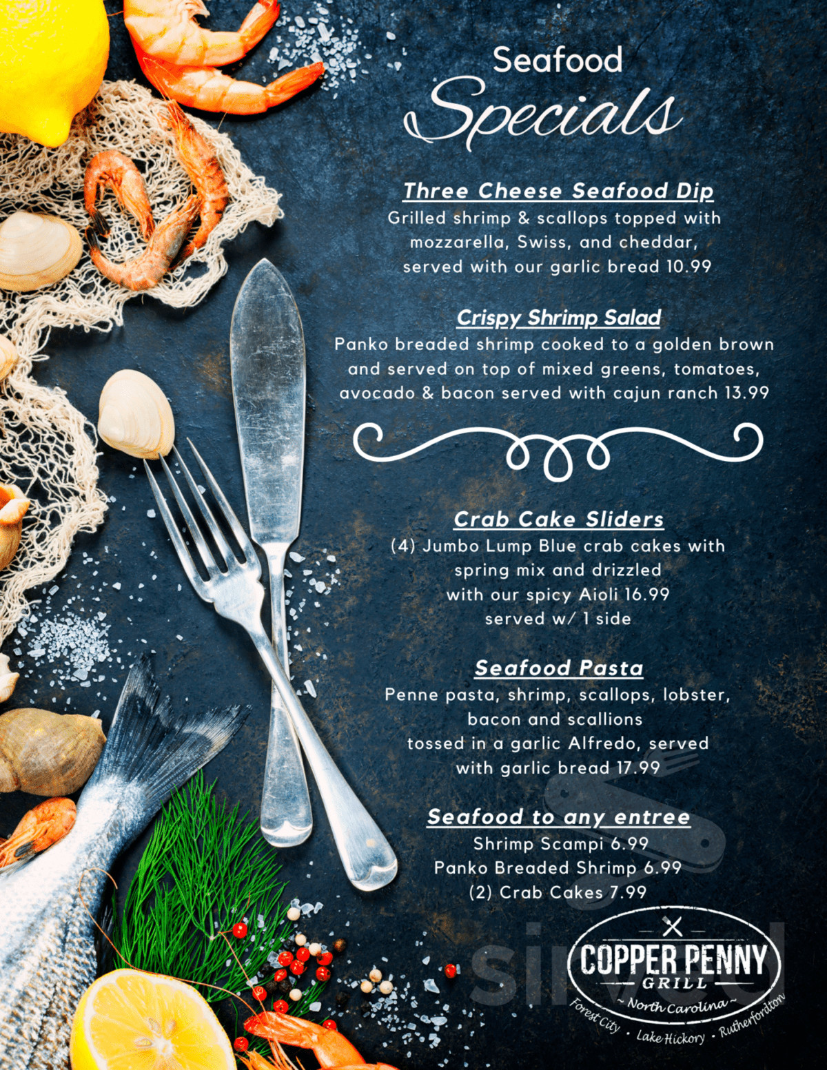 Copper Penny Grill Rutherfordton menus in Rutherfordton, North Carolina ...