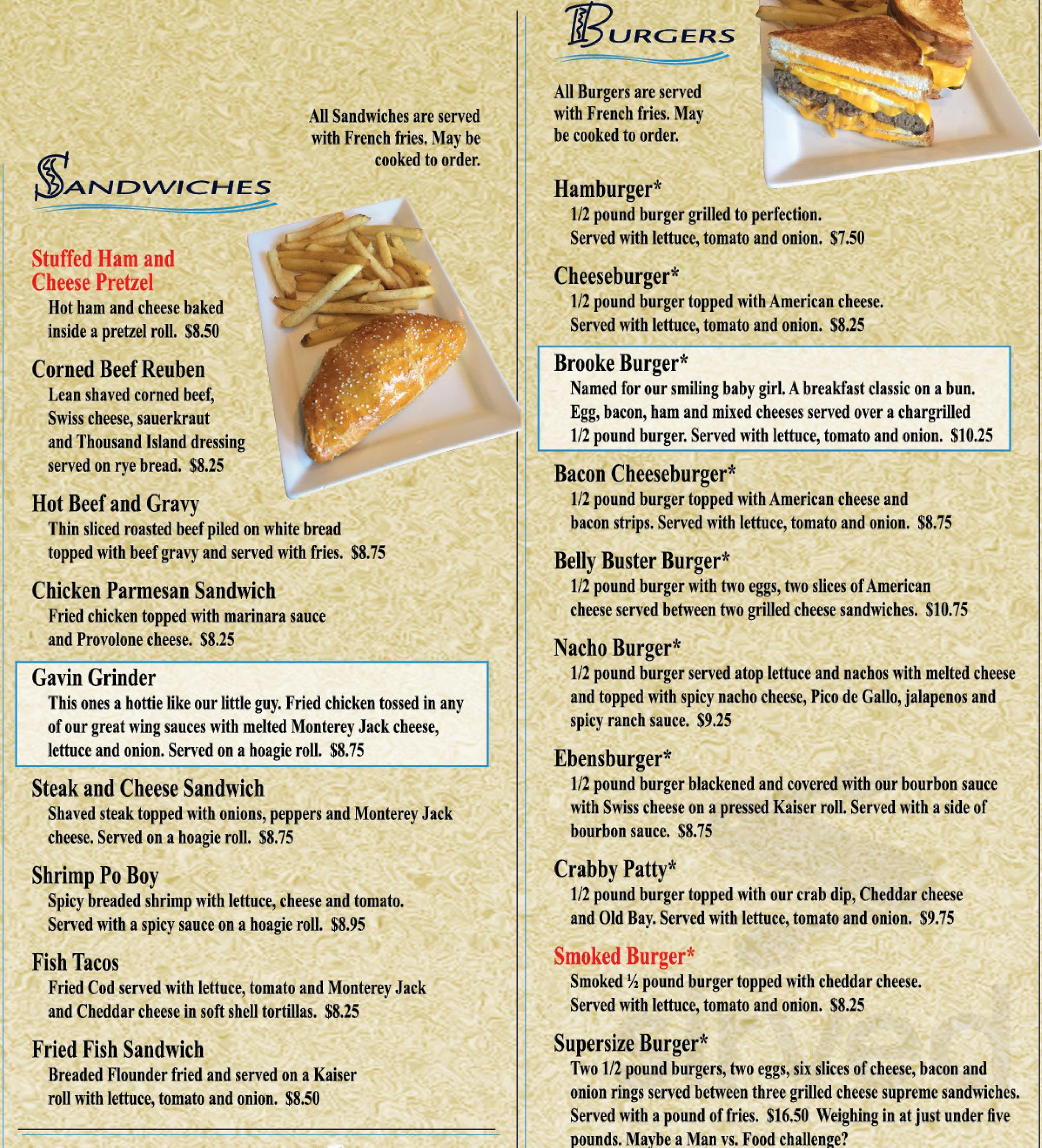 Off the RAK menu in Ebensburg, Pennsylvania, USA