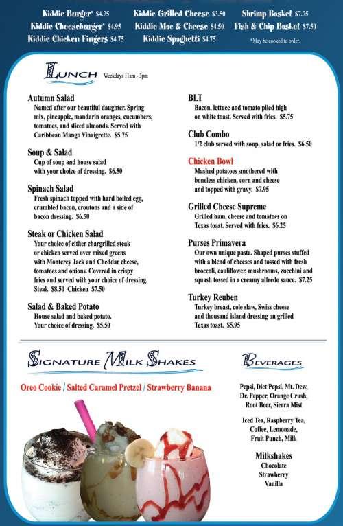 Off the RAK menu in Ebensburg, Pennsylvania, USA