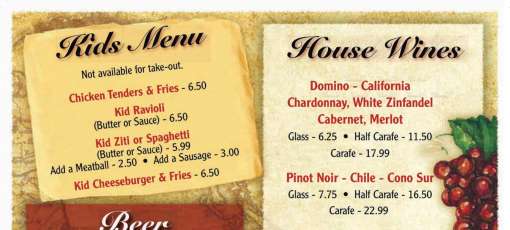 Menu for Red Rose Pizzeria in Springfield, MA | Sirved