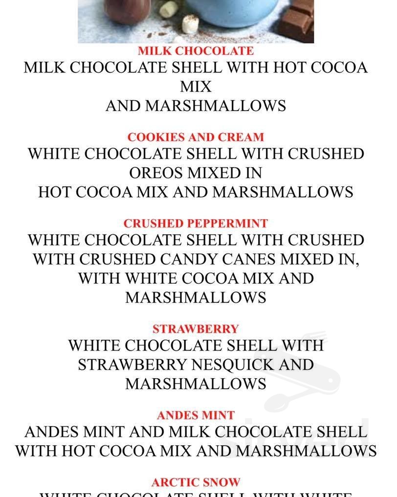 Menu - Massillon OH's Johnnie's Pastry Shop | Sirved