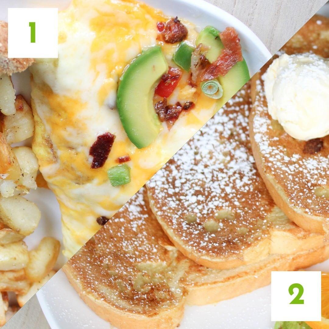 Scramblers menu in Cincinnati, Ohio, USA