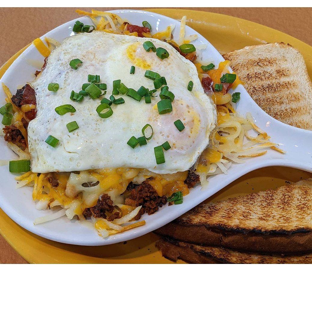 Scramblers menu in Jacksonville, Florida, USA