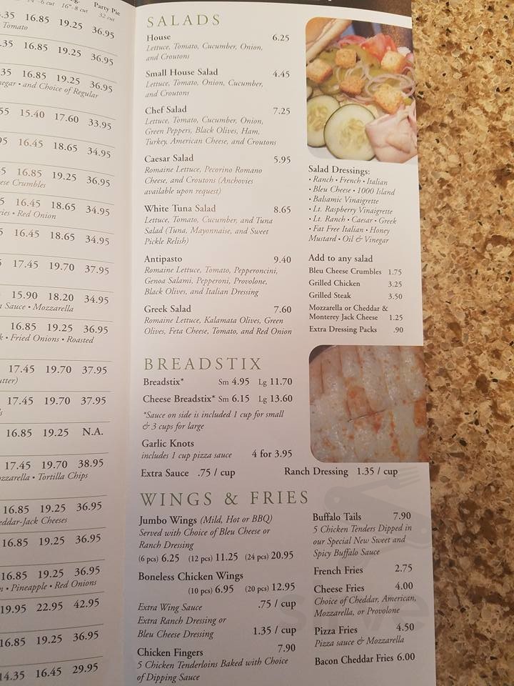 Unida Pizza - Bloomsburg menu in Bloomsburg, Pennsylvania, USA