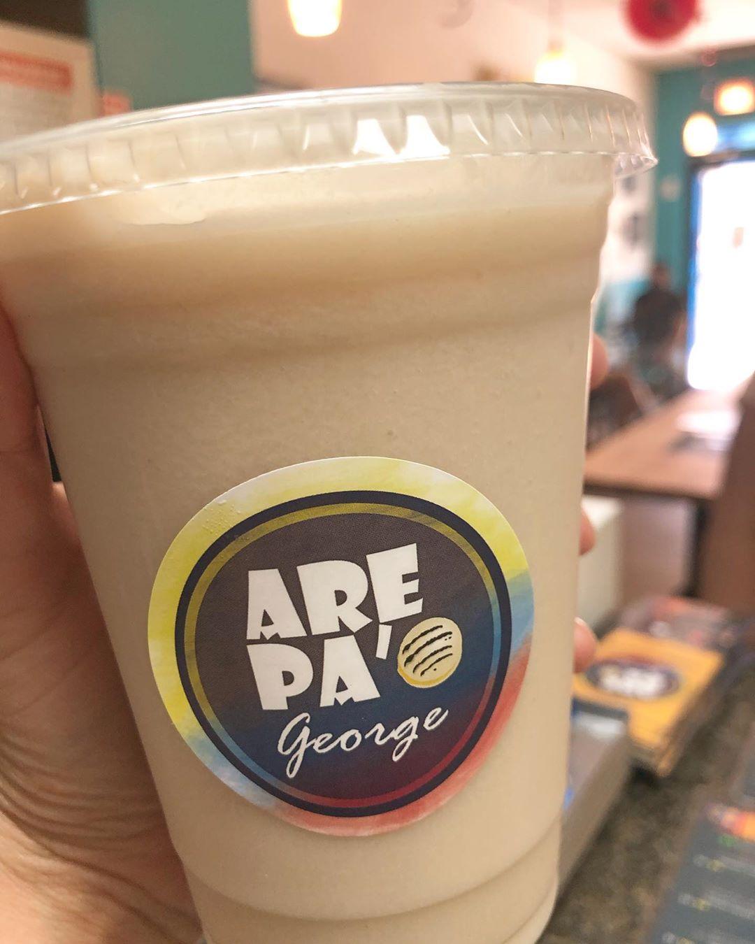 ArePA George menu in Chicago, Illinois, USA