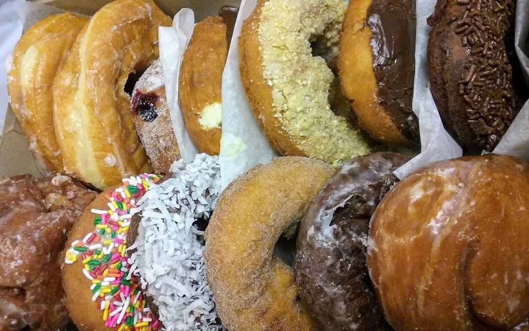 Congdon's Doughnuts menu in Wells, Maine, USA