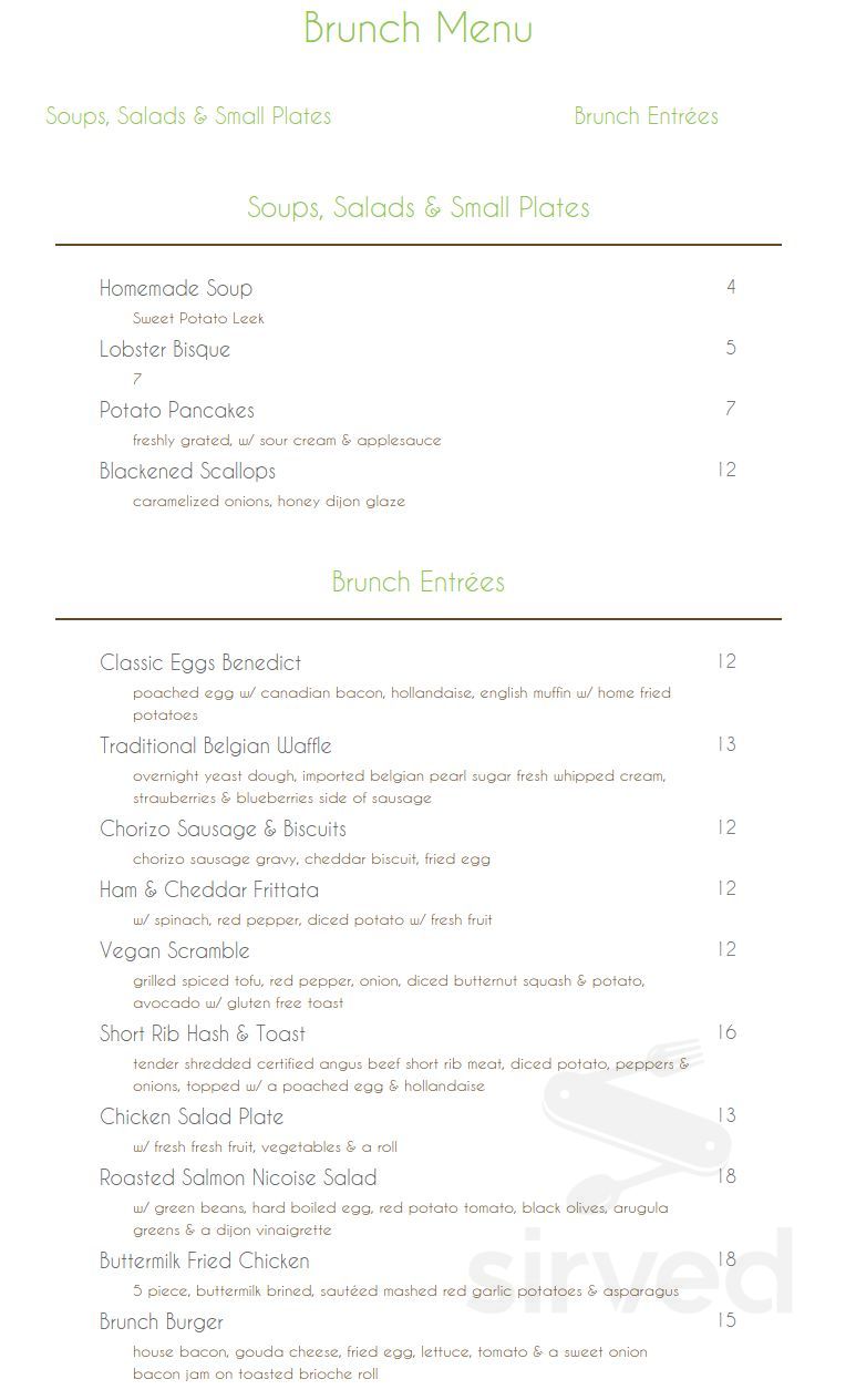 Shamus Restaurant menu in Lockport, New York, USA