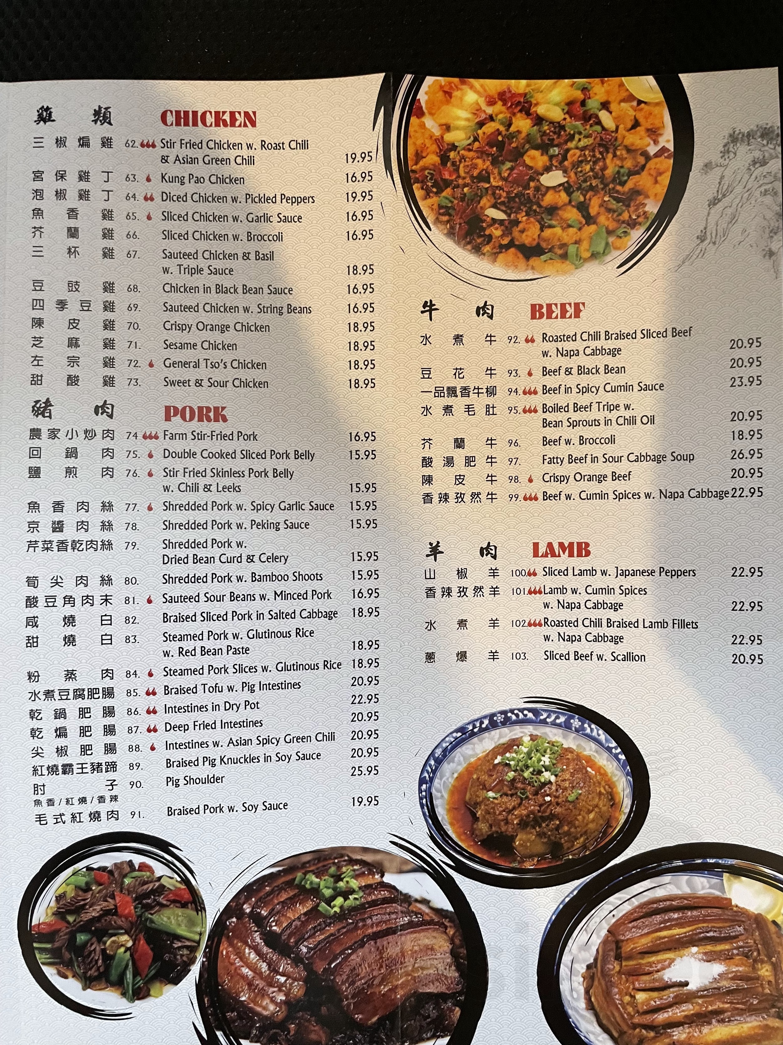 Menu - Flushing NY's Szechuan House | Sirved