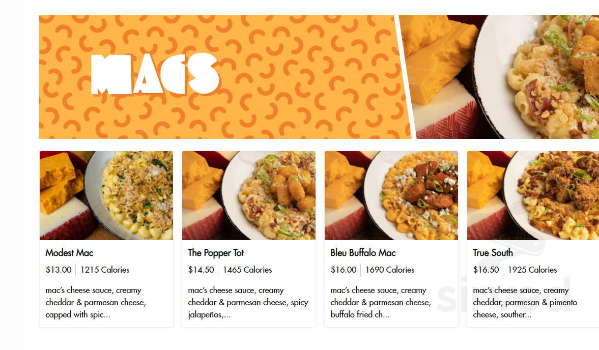 Macs & Stacks - La Cantera menu in San Antonio, Texas, USA