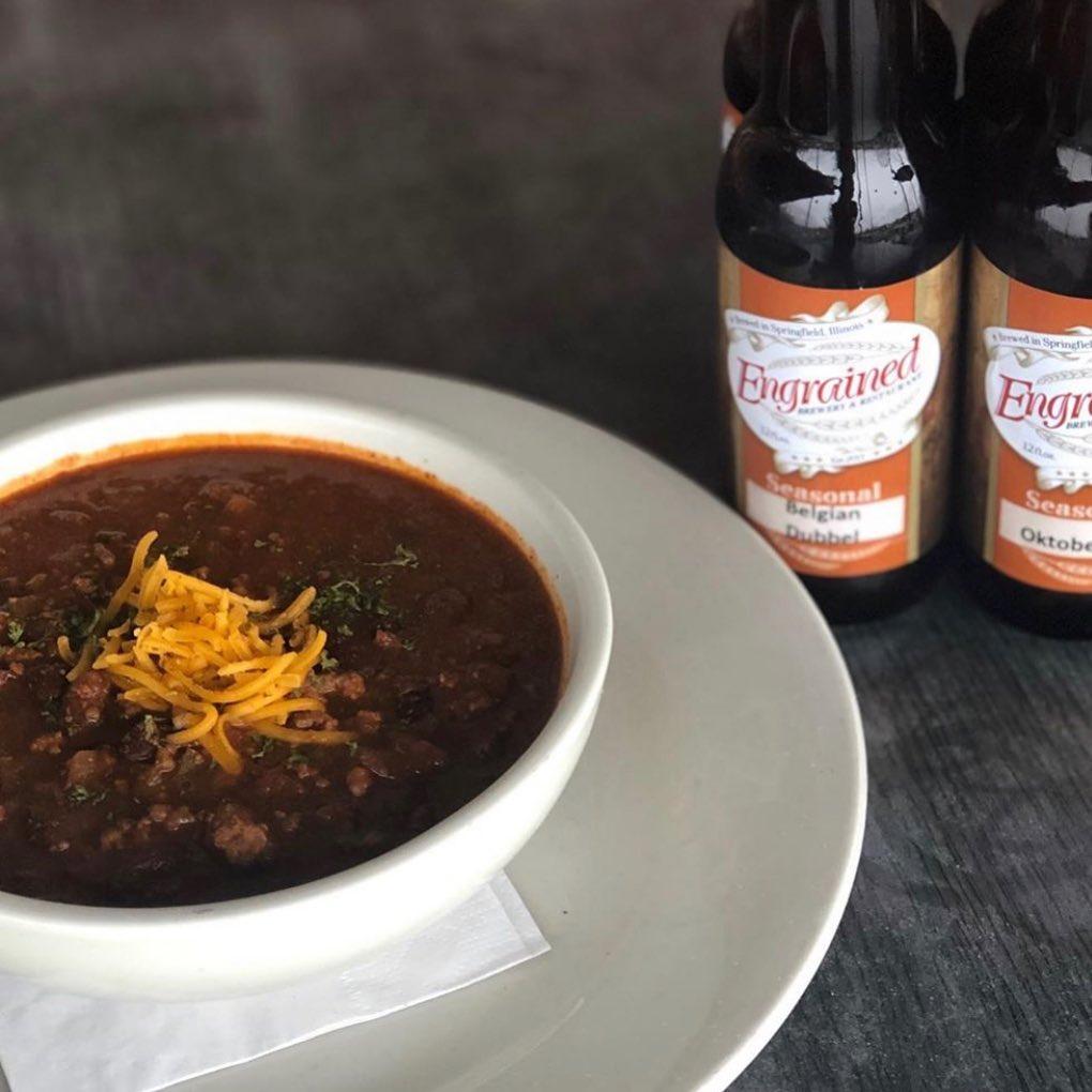 Engrained Brewing Company menu in Springfield, Illinois, USA