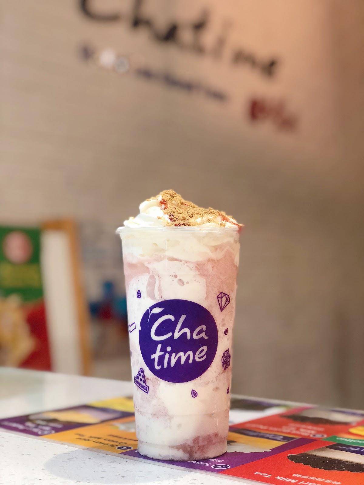 Chatime menus in Windsor, Ontario, Canada