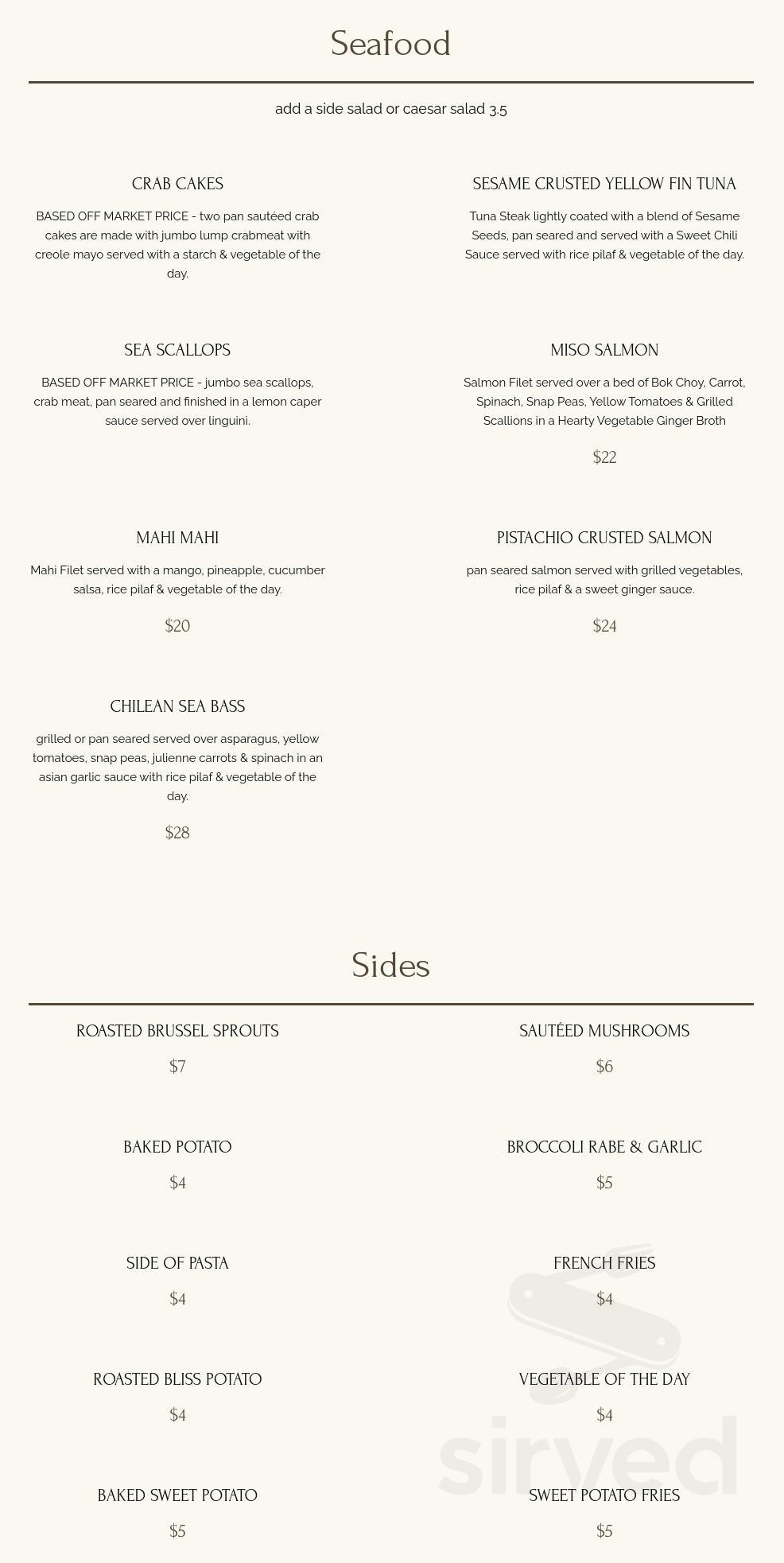 Stone Cellar menu in Altoona, Pennsylvania, USA