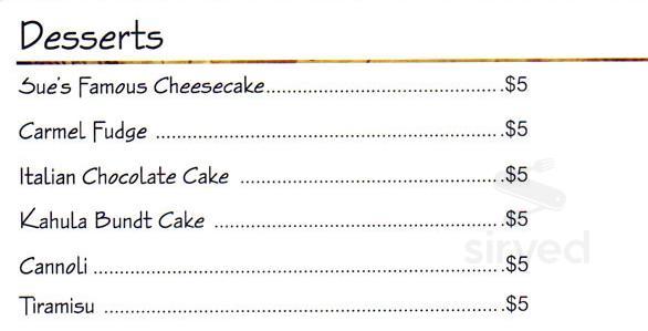 Giovanni's Italian Kitchen menu in Angleton, Texas, USA