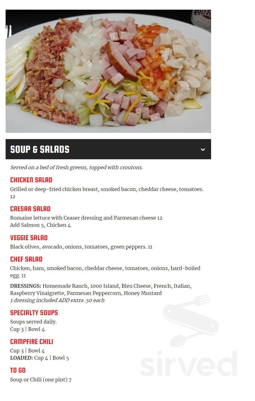 Gorski's menu in Mosinee, Wisconsin, USA