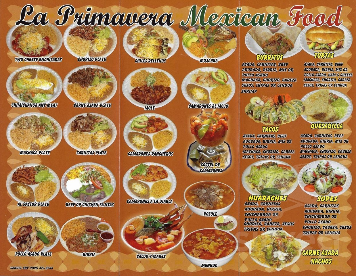 La Primavera Supermarket & Restaurant menus in Sarasota, Florida ...