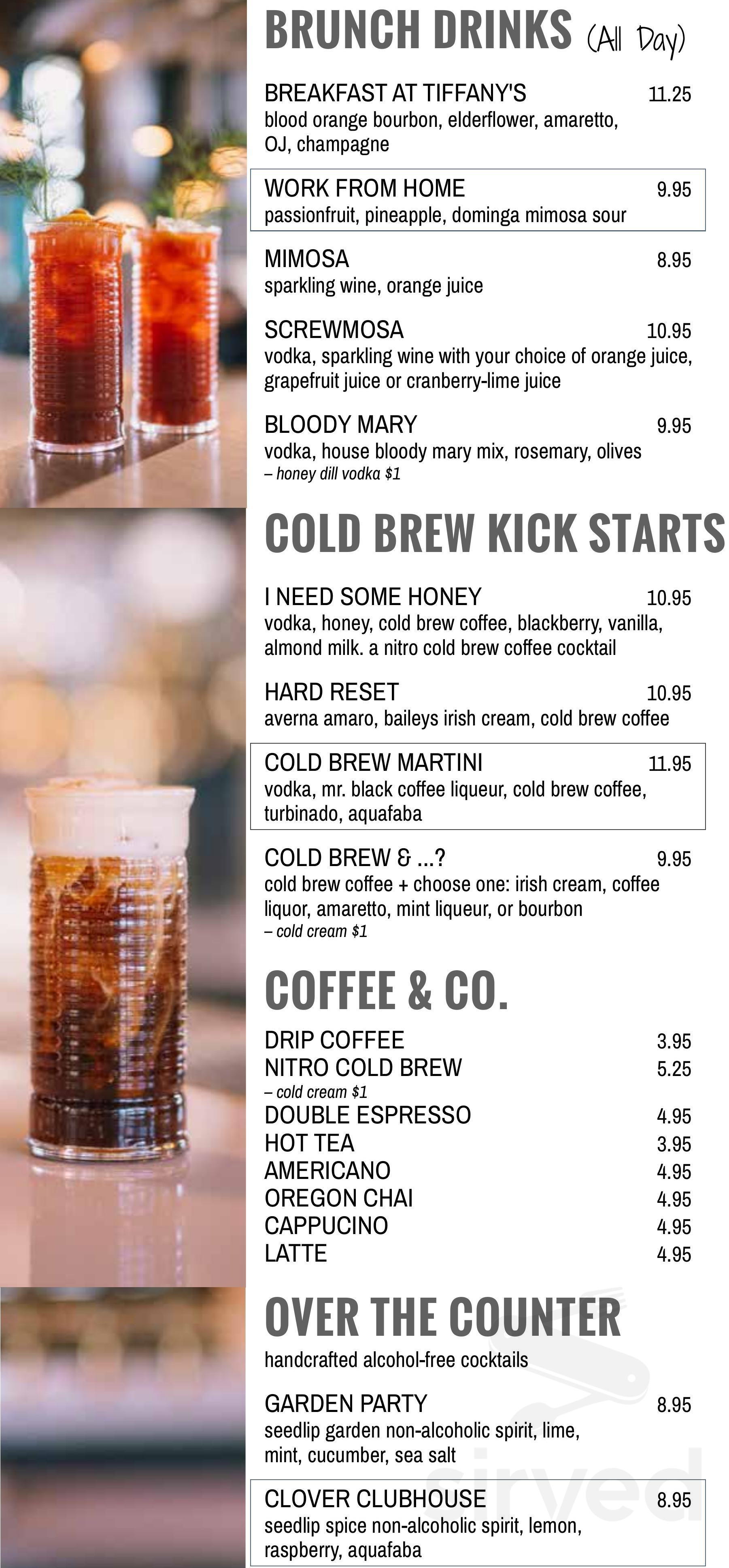 Menu for Union Bar & Soda Fountain in Fort Collins, CO | Sirved