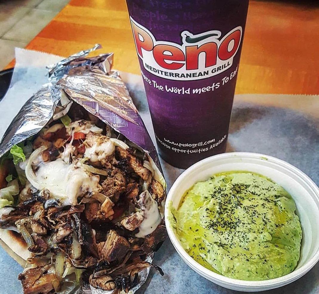 Peño Mediterranean Grill menu in Wilmington, North Carolina, USA