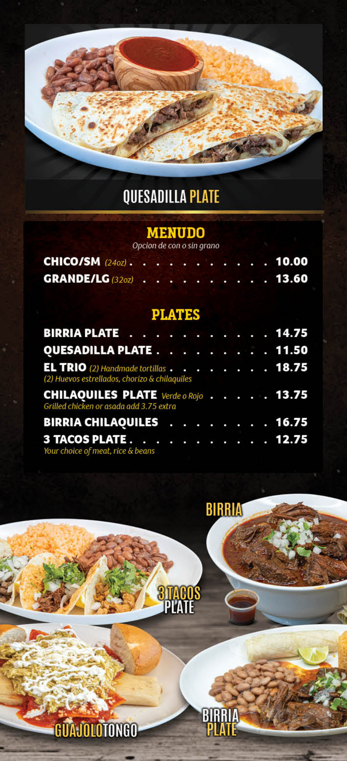Mr.Menudo Oficial- Bellflower menu in Bellflower, California, USA