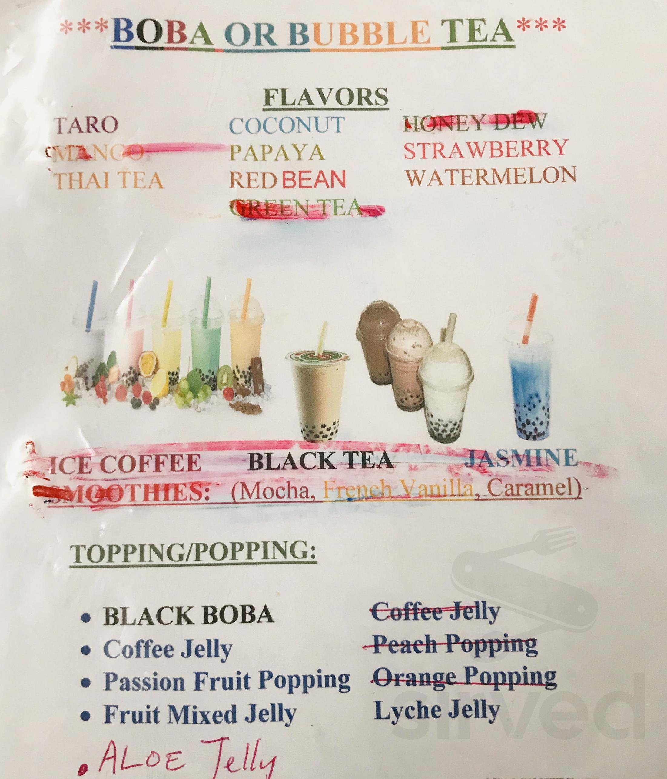 AM Donuts & Croissants menu in Abilene, Texas, USA