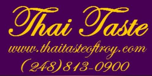 Menu for Thai Taste in Troy, MI | Sirved