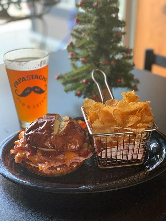 Papa Stache menu in Big Bend, Wisconsin, USA