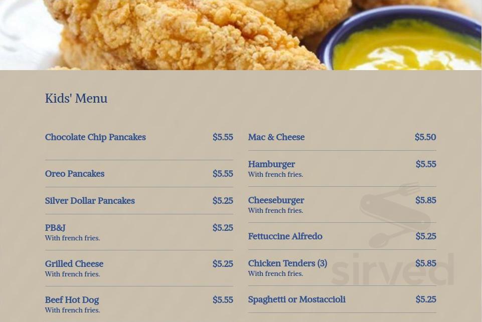 Blue Bay Restaurant menu in Mukwonago, Wisconsin, USA
