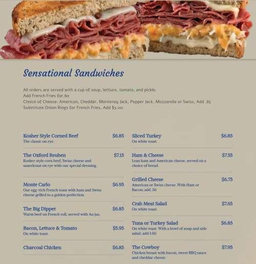 Blue Bay Restaurant menu in Mukwonago, Wisconsin, USA