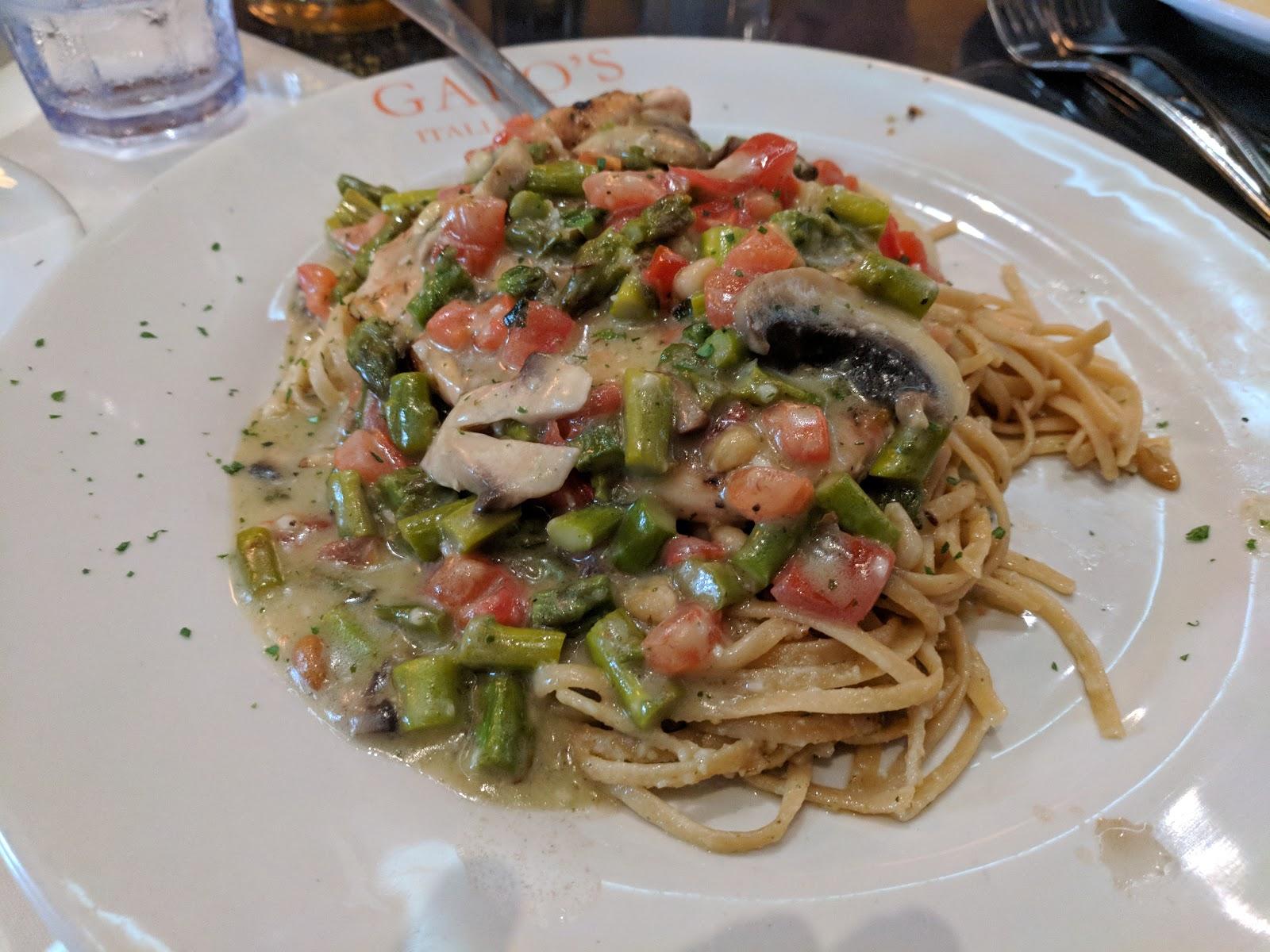 Galo's Italian Grill menu in Richmond, Indiana, USA