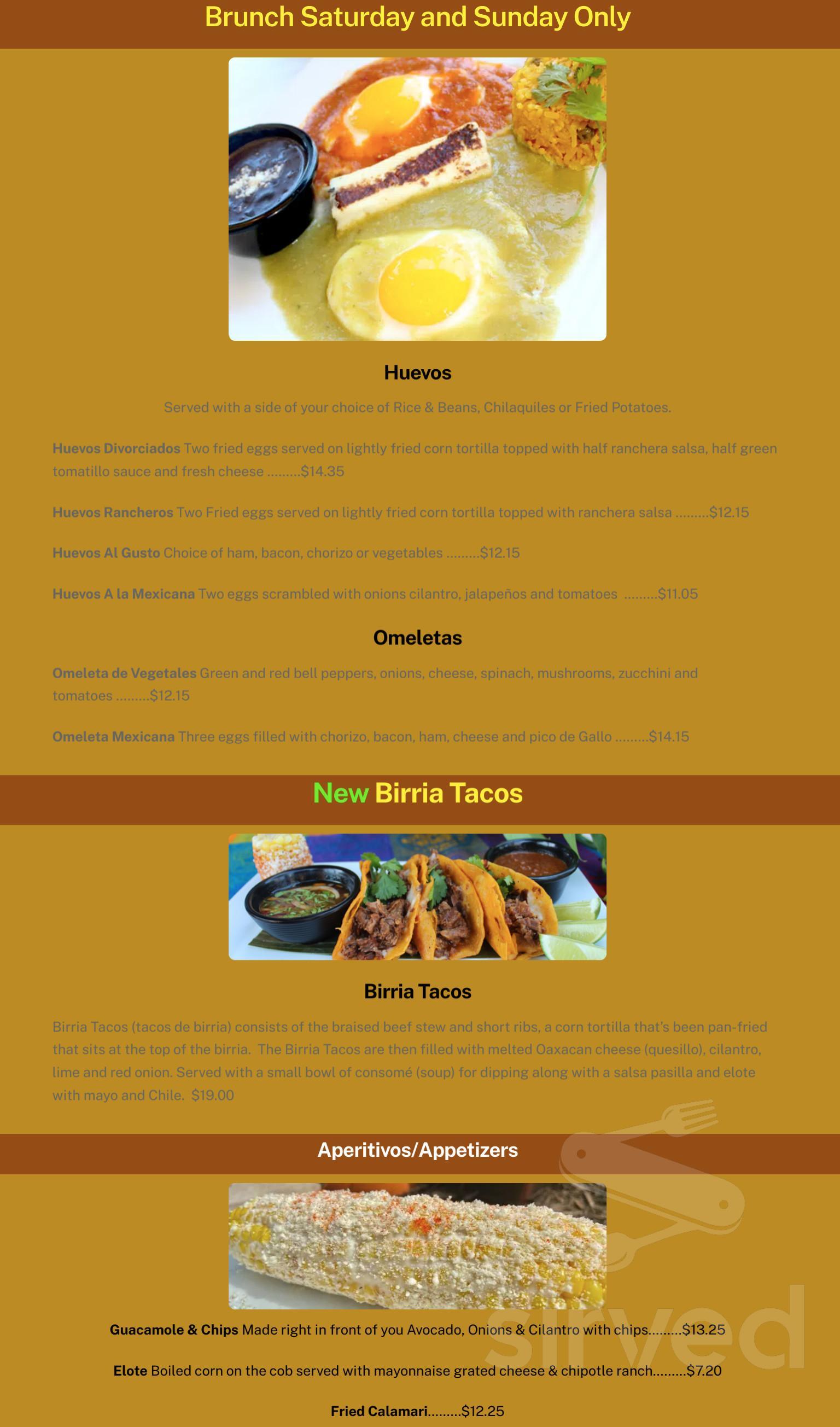 Metate Authentic Mexican Restaurant Dobbs Ferry menu in Dobbs Ferry ...